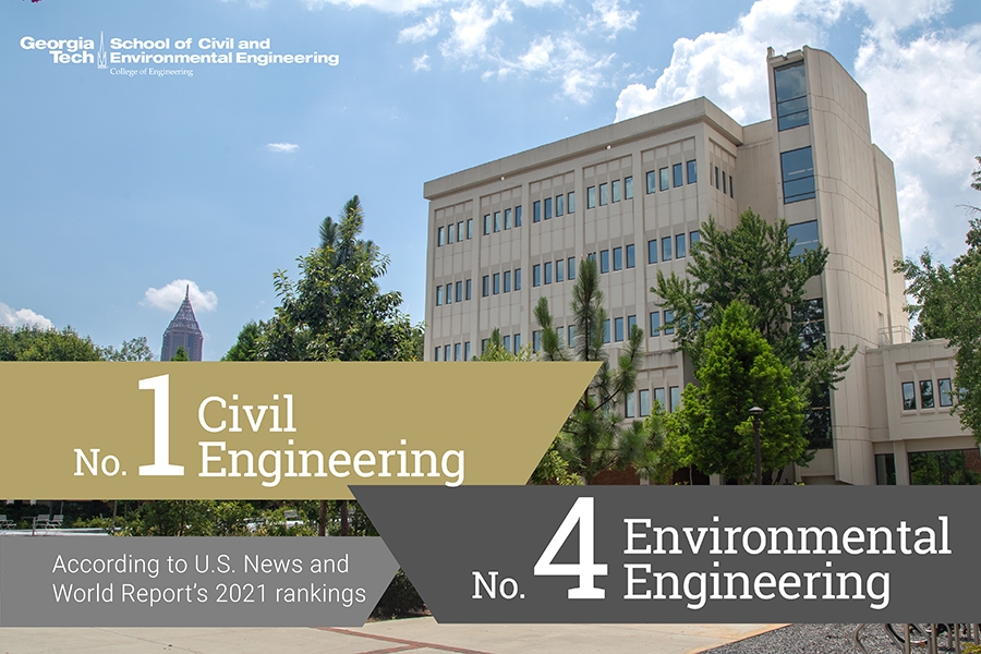GT Civil Engineering Ranked No. 1